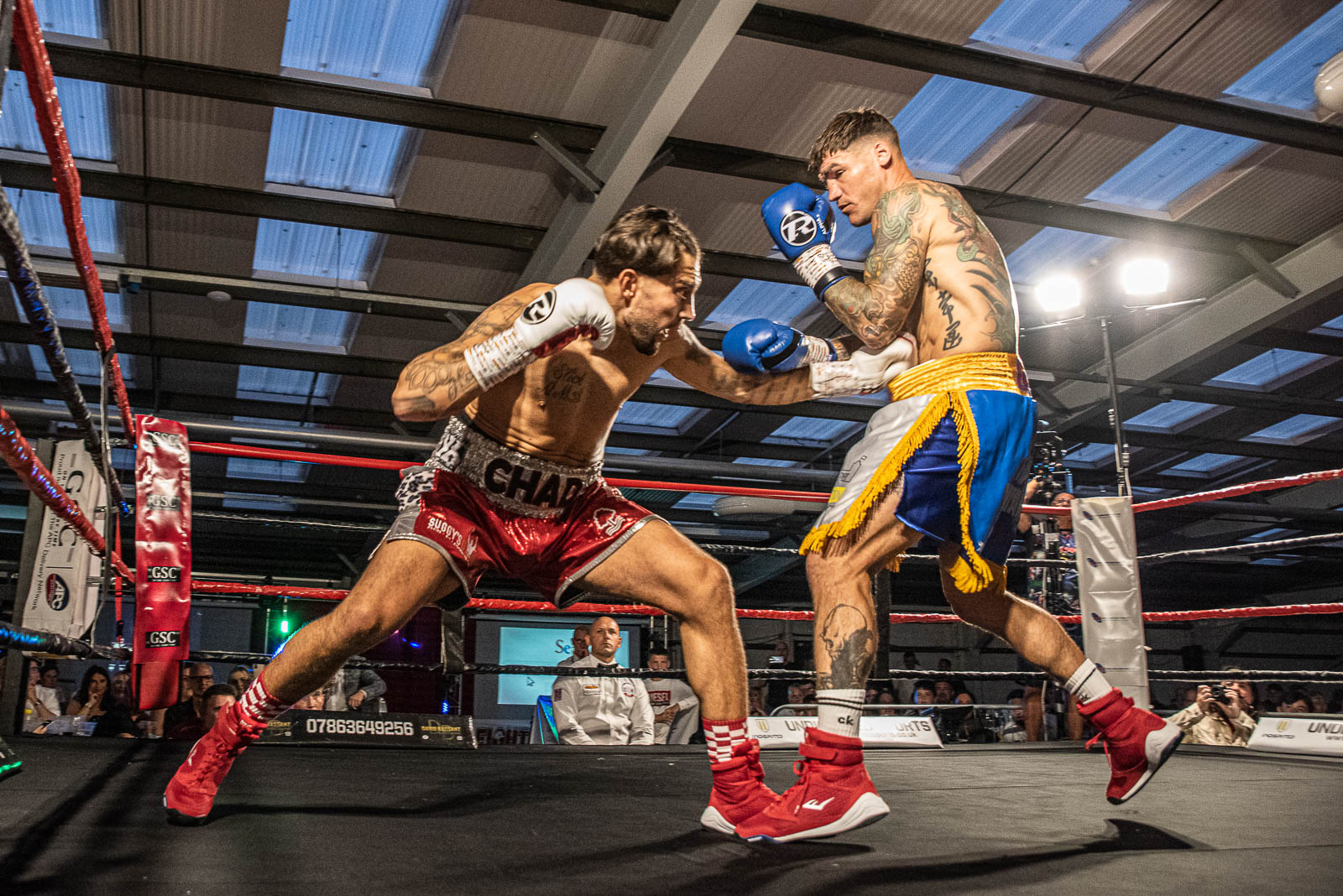 Fans flock to The Showground to support Chad’s HOMECOMING fight